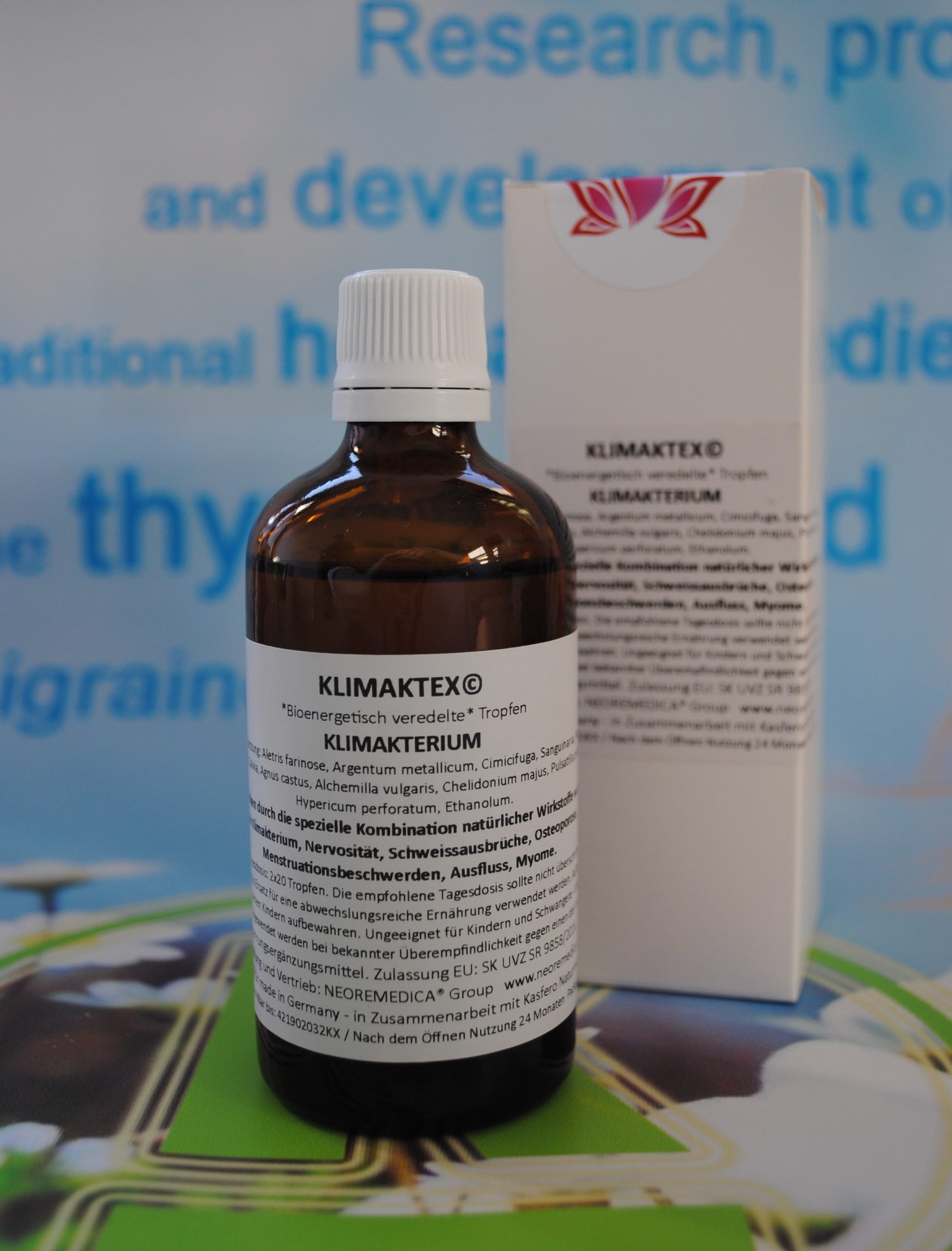 KLIMAKTEX© 100ml – návaly tepla a menopauza