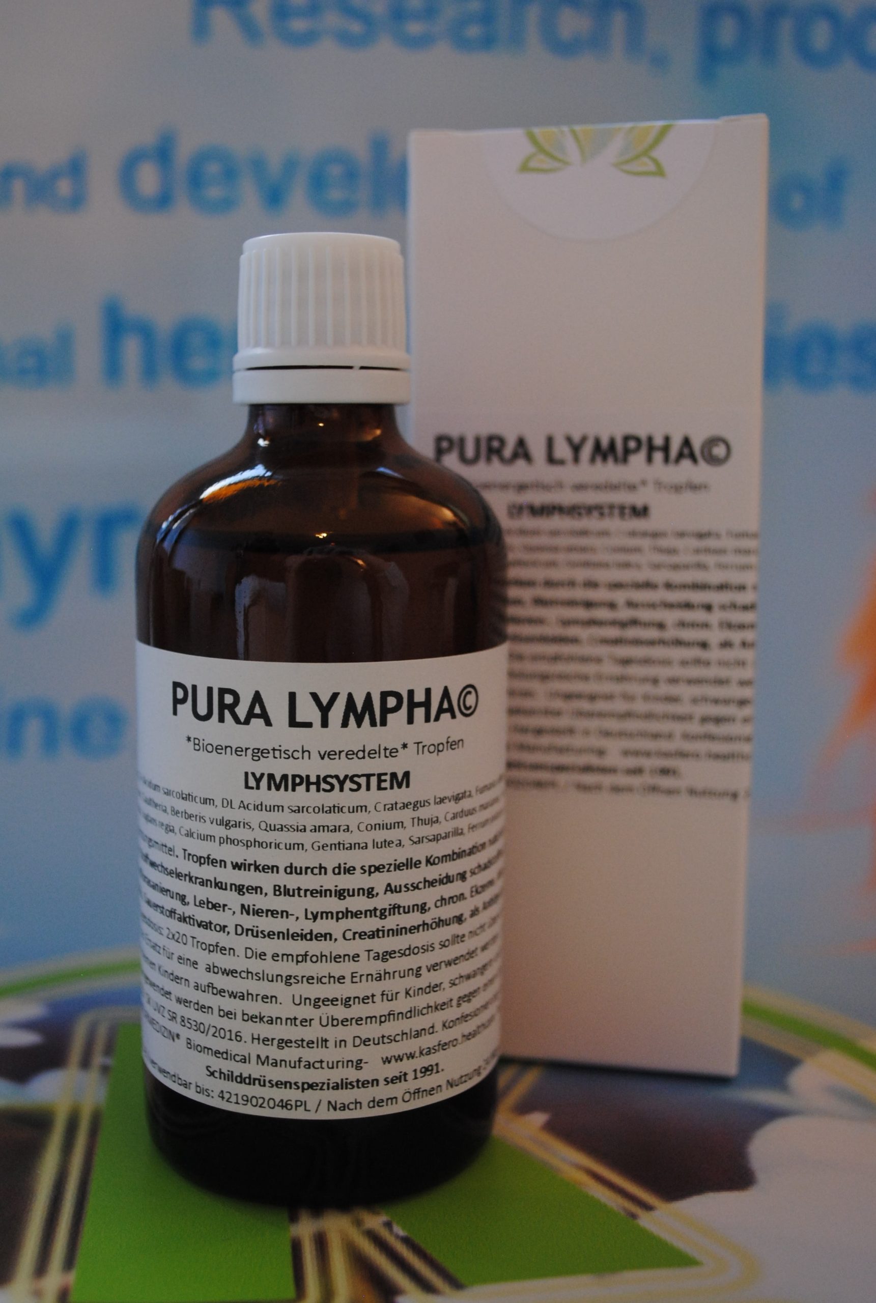 PURA LYMPHA© 100ml - Lymfatický systém - lymfedém
